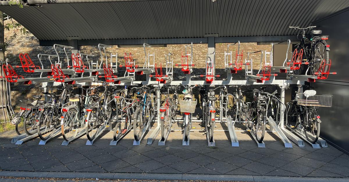 Wie praktisch sind die neuen Fahrradständer in Bischofsheim?